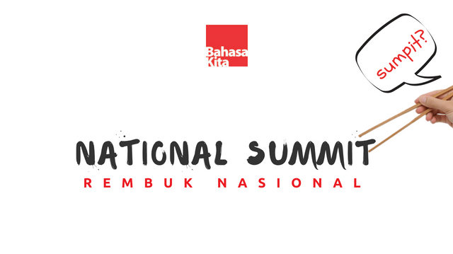 “National Summit”? - Bahasakita.com