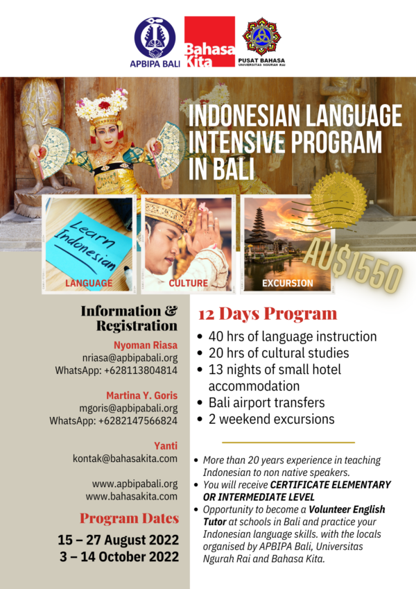 Learn Indonesian Language - Bahasakita.com